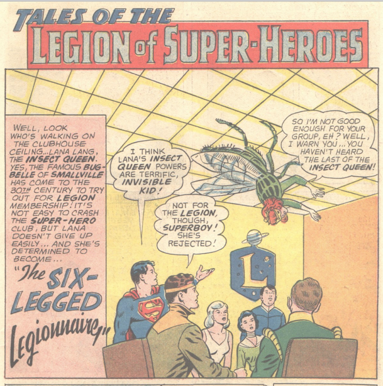 Legion of Super-Heroes Re-Read - "The Six-Legged Legionnaire ...